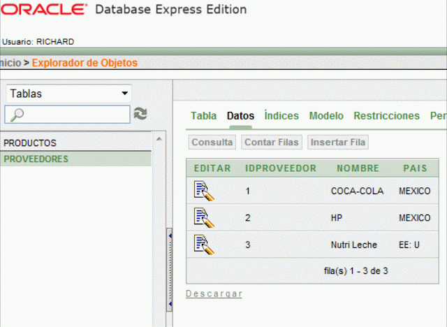 Soluciones Informáticas en desarrollo...: Insertar, Mostrar, Actualizar y Eliminar (Aplicacion ...