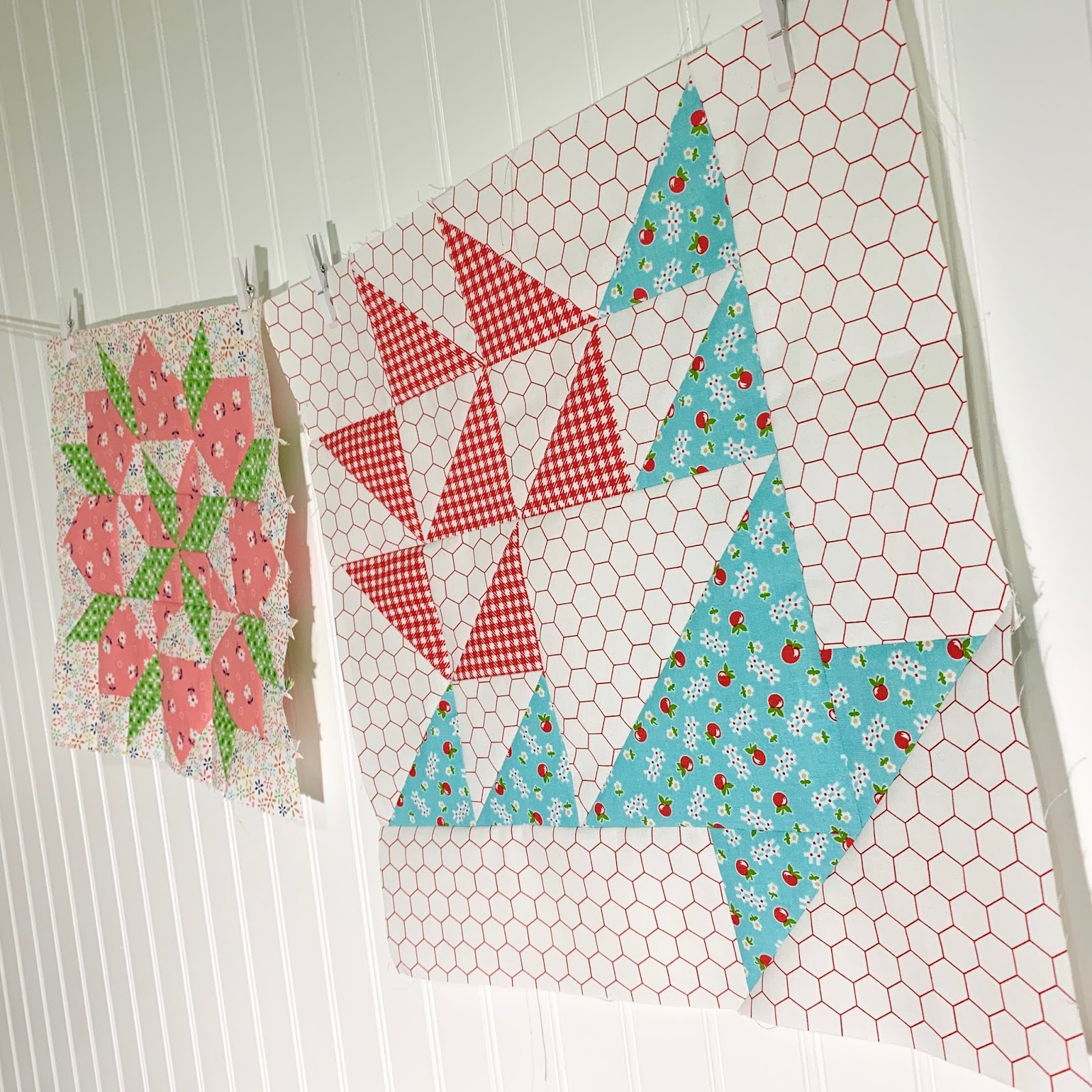 Bee In My Bonnet: Vintage Block Along Block Two - Pattern Basket Block ...