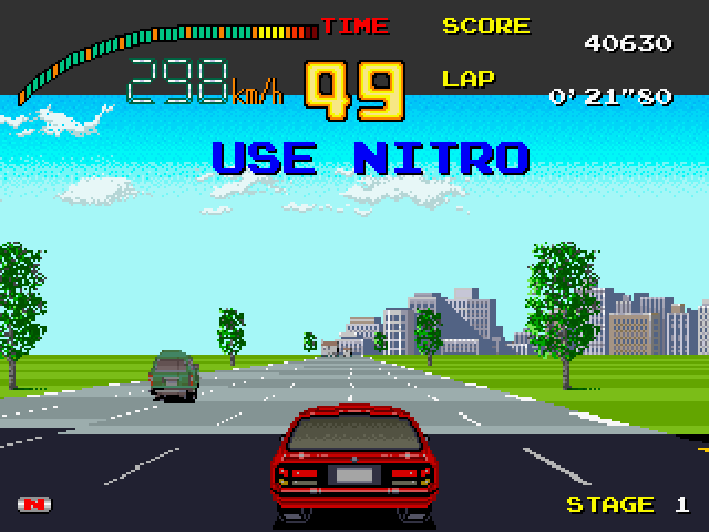 VGJUNK: FULL THROTTLE / TOP SPEED (ARCADE)