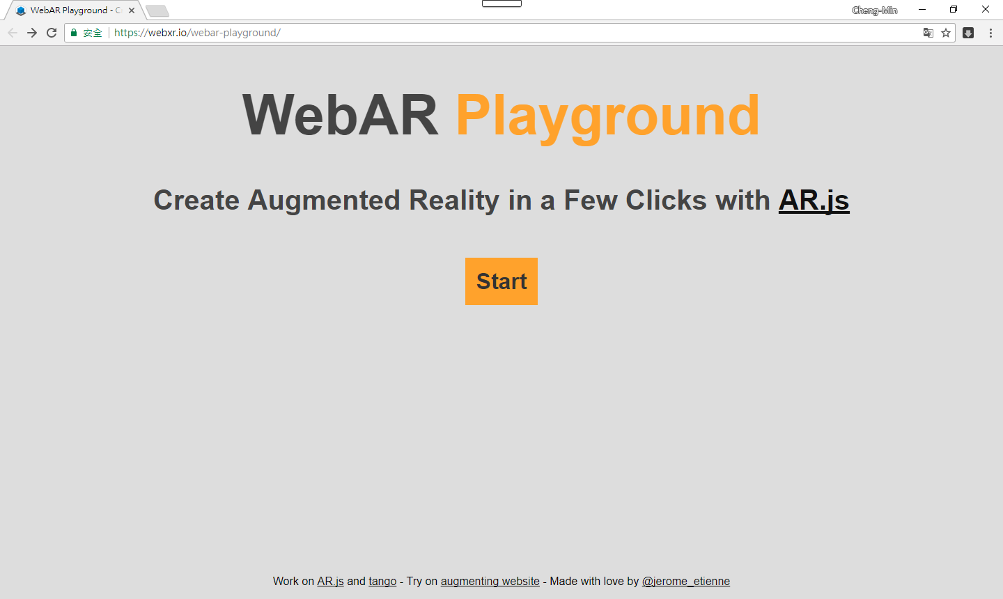 智慧生活科技專業社群: Web AR工具：AR.js - Efficient Augmented Reality for the Web