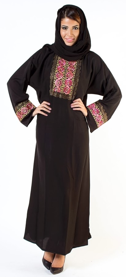 Best Saudi Abaya Collection 2014-2015 | Fancy Arab Abaya Designs