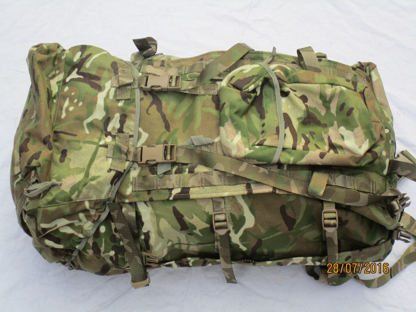 Webbingbabel: British Army Backpack Long Convoluted Back Multicam