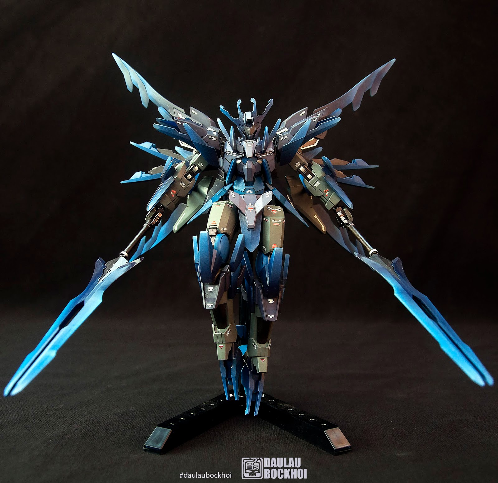 Painted Build: HGBF 1/144 Transient Gundam Glacier