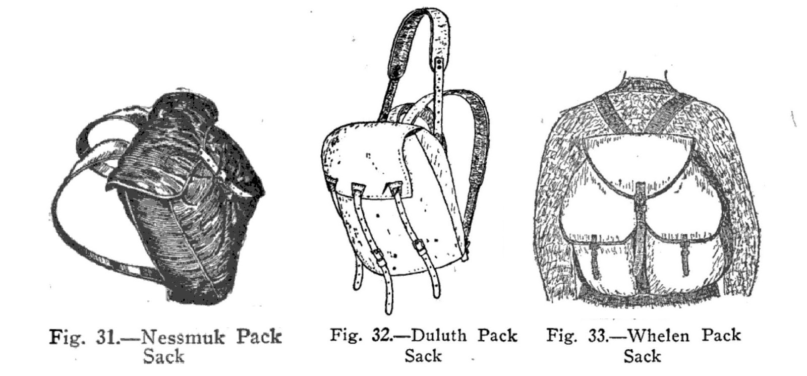 Wood Trekker: Classic Backpacking Gear - Packs