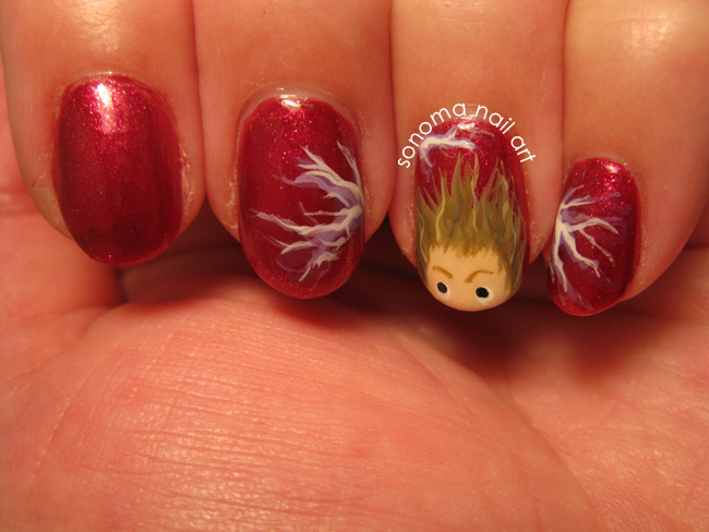 Sonoma Nail Art: National Static Electricity Day