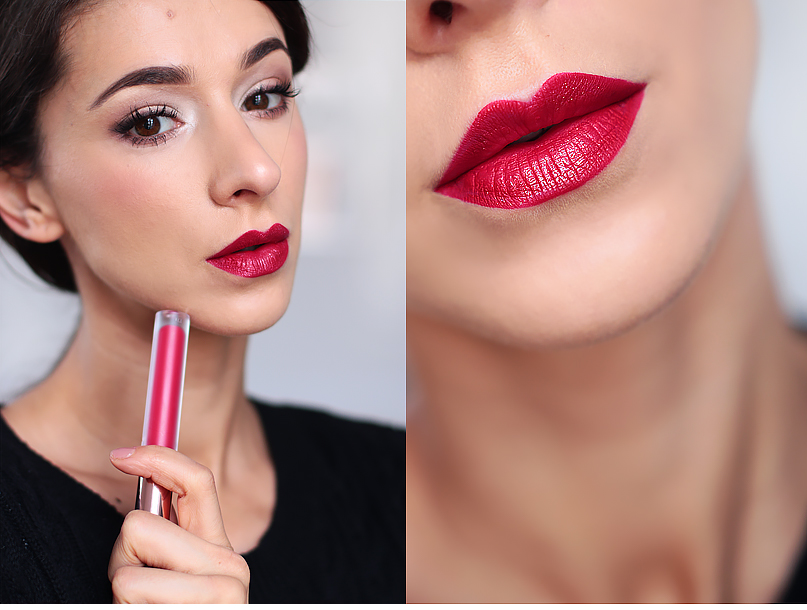 Alina Rose Blog Kosmetyczny: CZERWONE SATYNOWE USTA I SZMINKA DIY ...