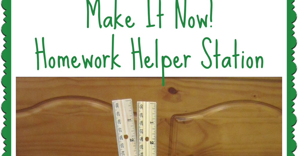 Easy Homework Helper Station