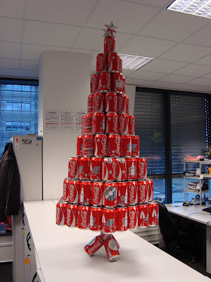 Oh look! A soda can Christmas tree