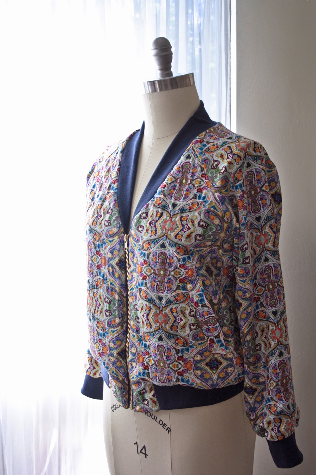 handmade threads: A BOMB BOMBER // #RIGELBOMBERJANUARY