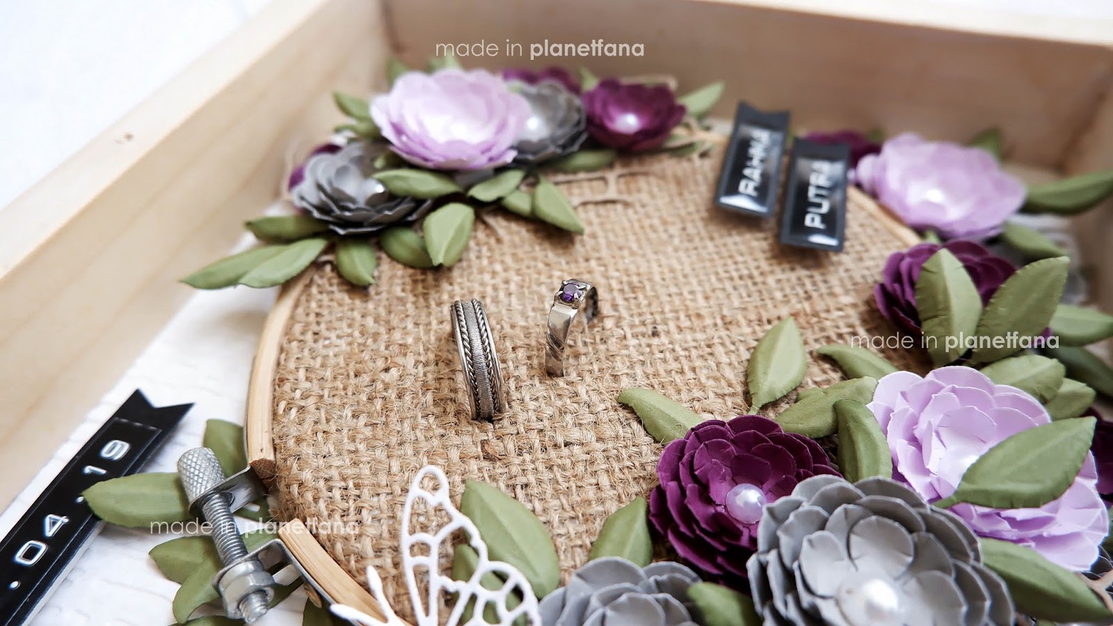 scrapbook ring #41 - made in planetfana