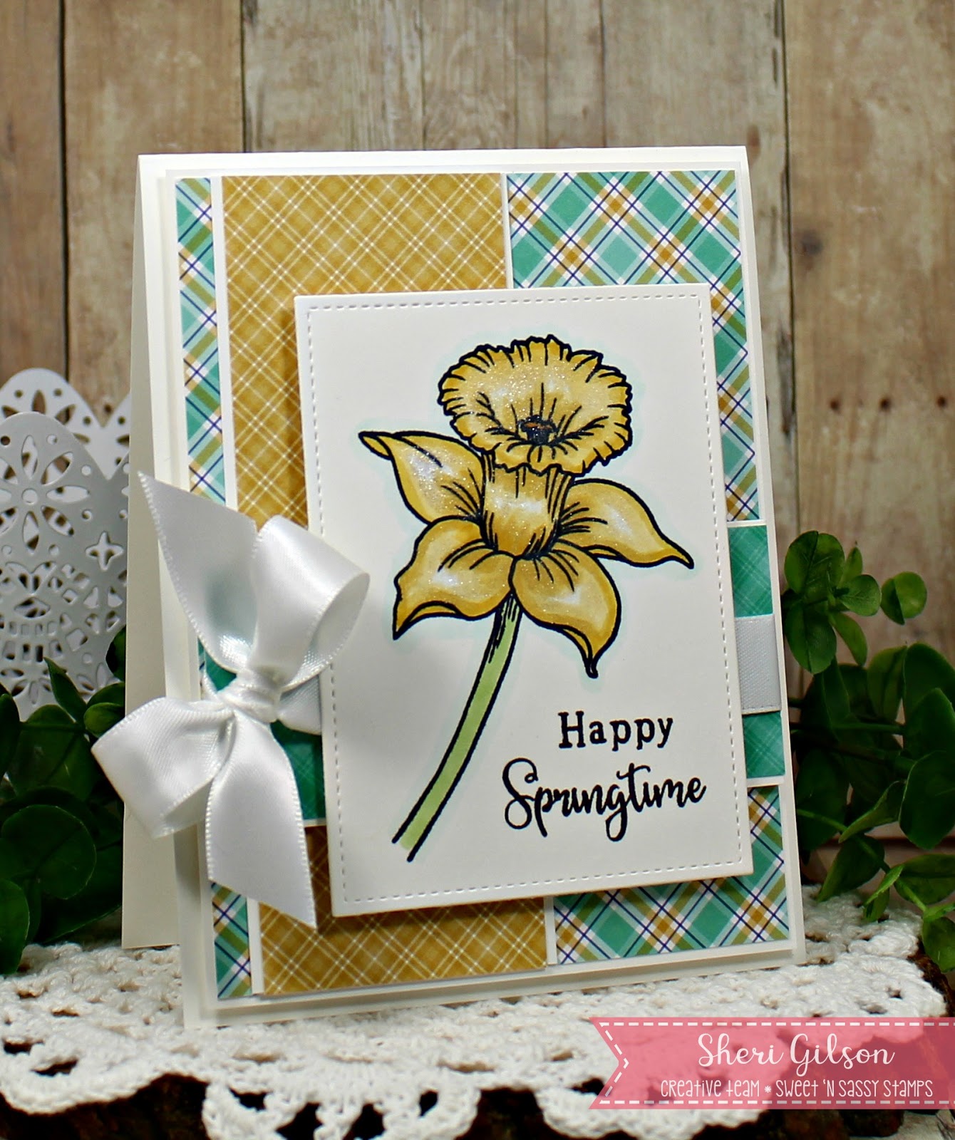 Paper Crafty's Creations : Sweet 'N Sassy Stamps | Happy Springtime
