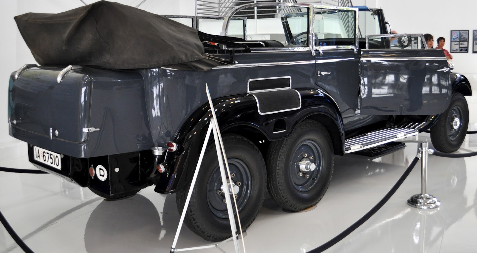 Hitlers parade car, a 1939 Benz G4 Offner open touring wagen, - old car ...