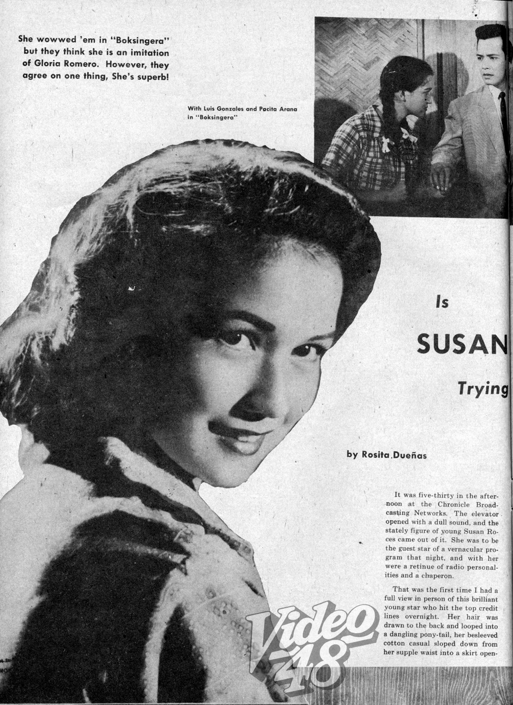 Video 48: "IS SUSAN ROCES TRYING TO APE GLORIA ROMERO ?" / MOVIE ...