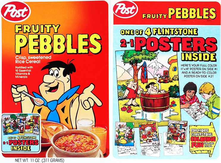 Cereal Box Price Guide Cereal Box Collecting by Pez Outlaw: Pebbles ...