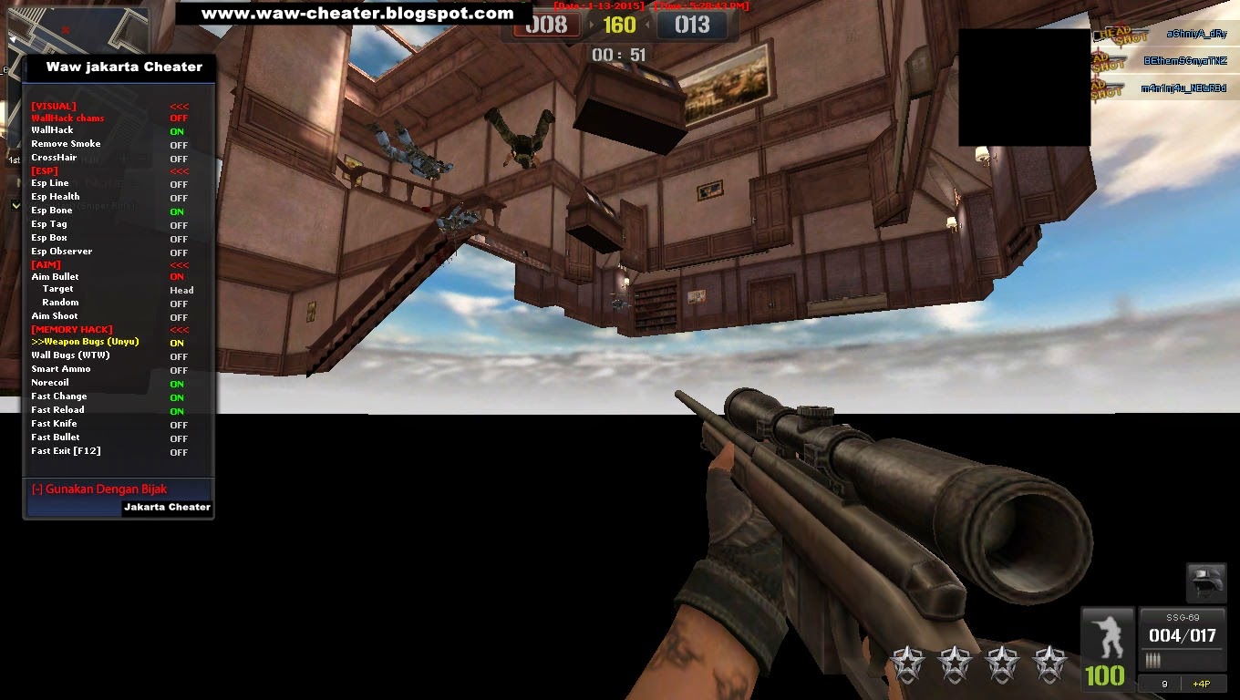 Cheat Pointblank: 2015