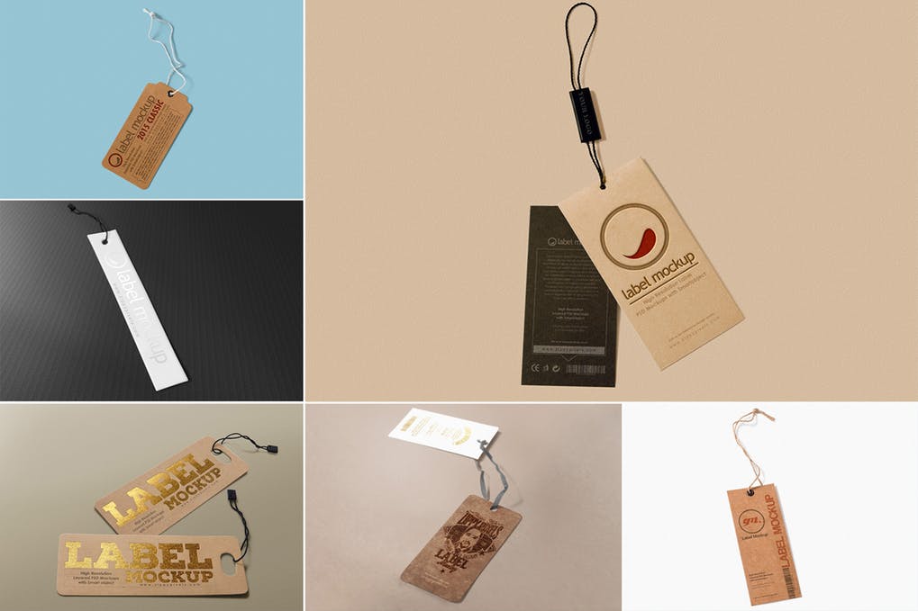 490+ Best Label Mockup Templates | Free & Premium