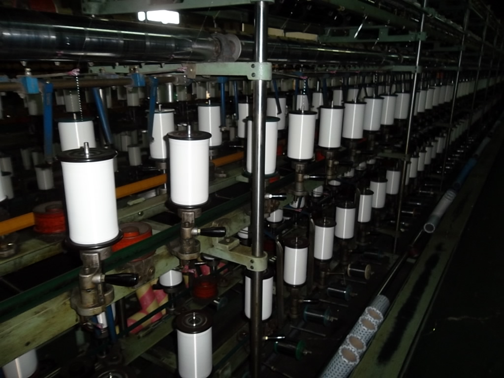 Used textile machines: METALLIC YARN COVERING MACHINES, COVERING ...