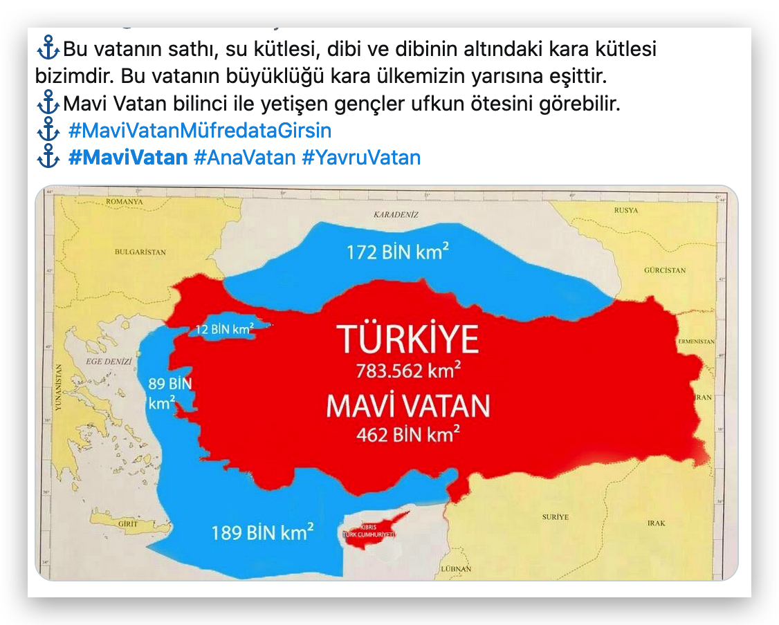 🇹🇷 Türk Dili, Tarihi ve Kültürü 🇹🇷: 🗺🇹🇷 Türkiye ve Mavi Vatan ⚓️🧿