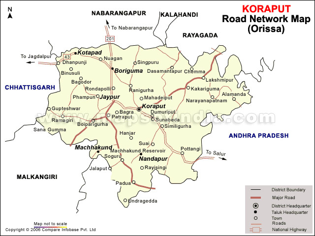 Atithi Bhaban, Koraput: ABOUT KORAPUT