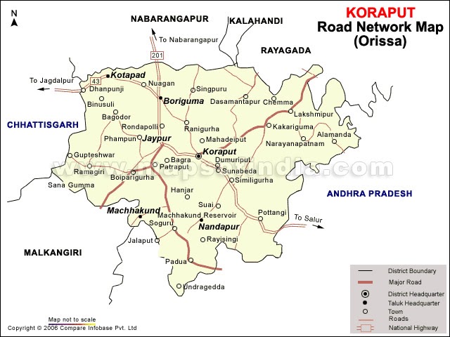 Atithi Bhaban, Koraput: ABOUT KORAPUT