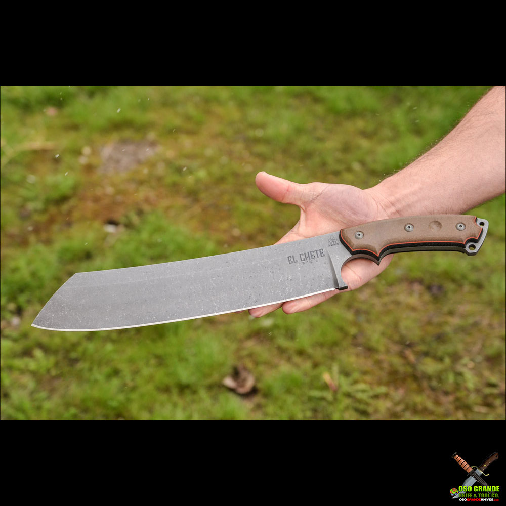 Oso Grande's Knife Blog - Stay Sharp!: TOPS El Chete Survival Machete