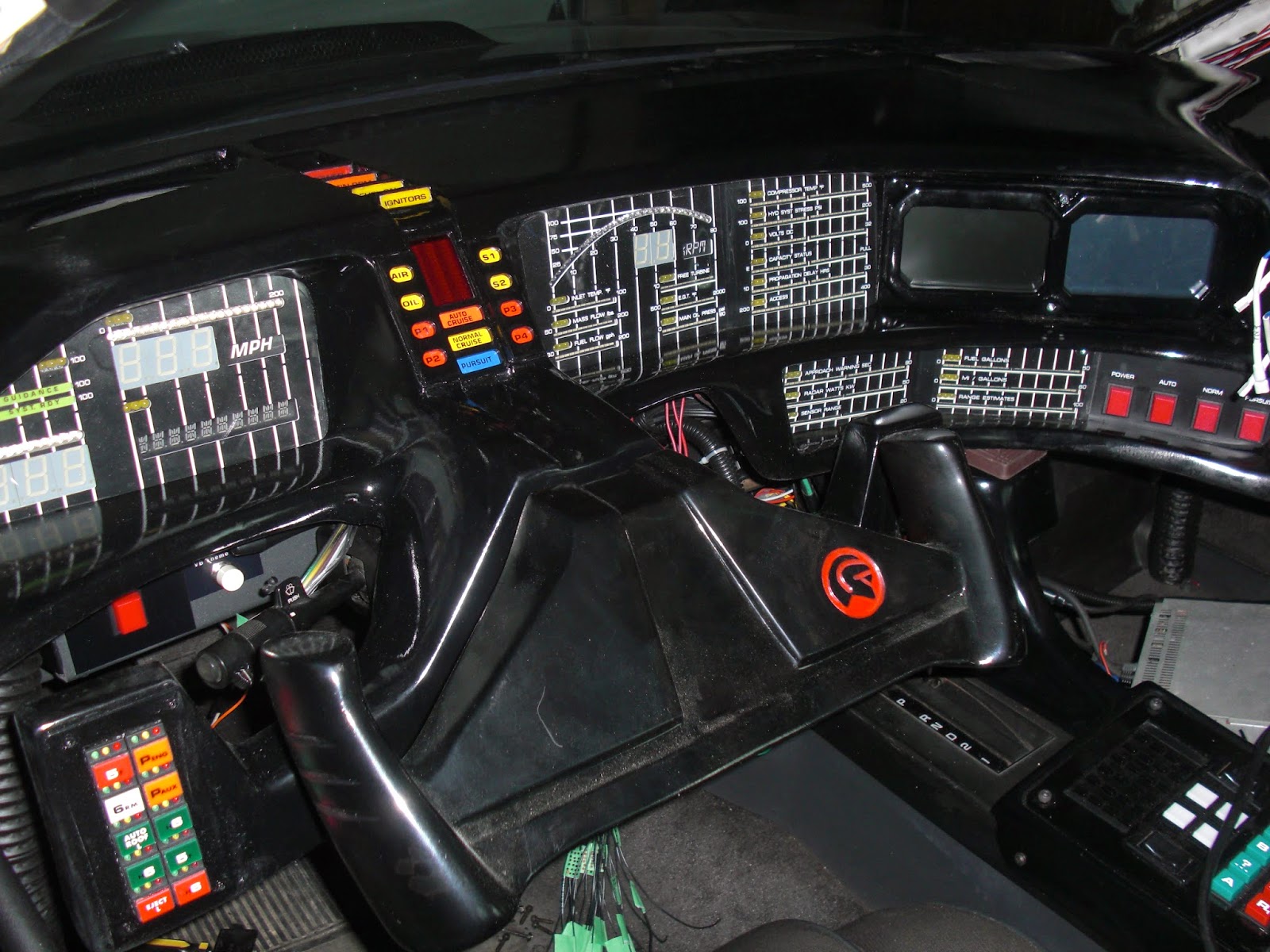 My Knight Rider 2000 project: Third Dash Test Fitting