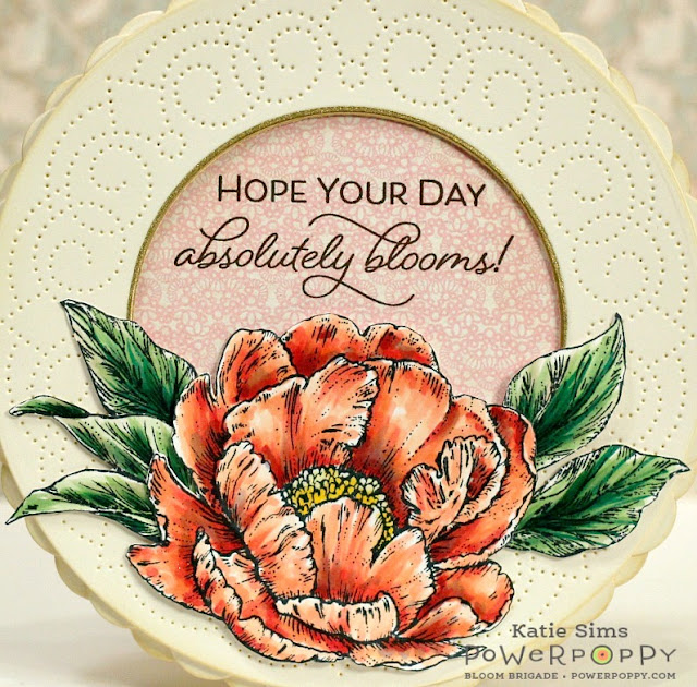 Inky Peach Designs: Happy Power Poppy Friday!