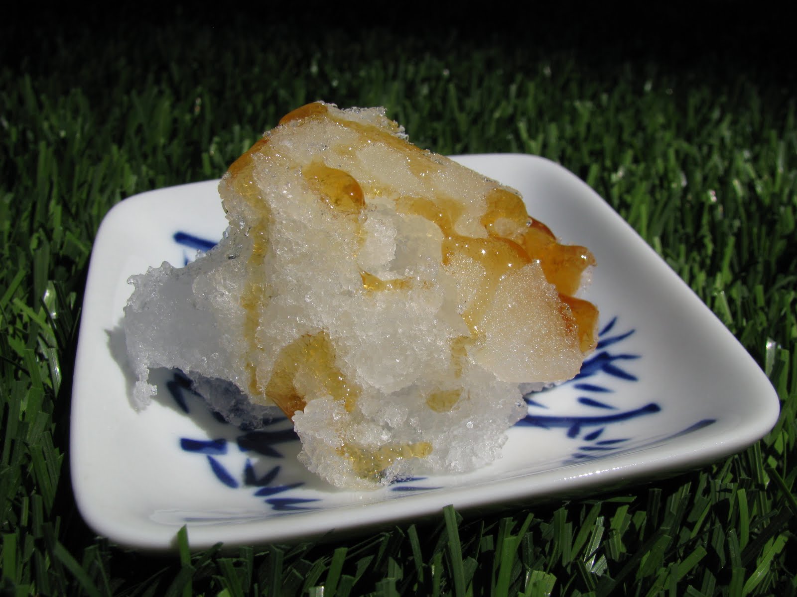 Corrie Food: Shaved Ice w/ Honey (& Cinnamon) - Just for Fun