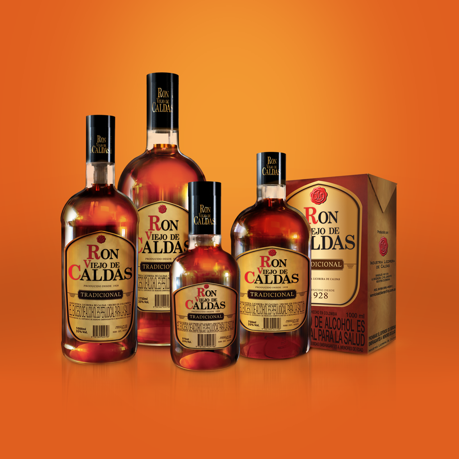 Ron Viejo de Caldas Rebranding – Packaging Of The World