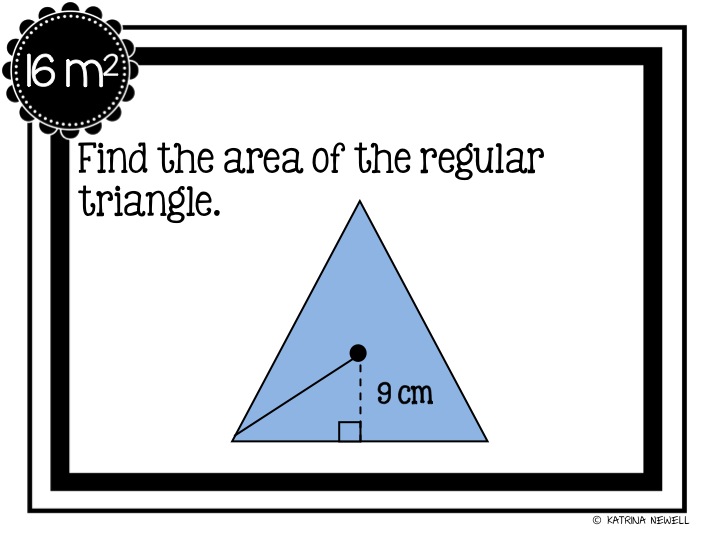 Area of Regular Polygons | Mrs. Newell's Math