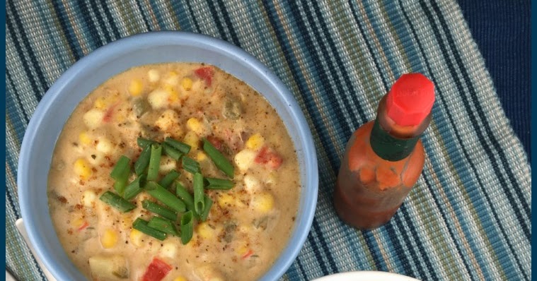Kahakai Kitchen: Creole Corn Chowder: Smoky, Spicy and Creamy (& Vegan ...