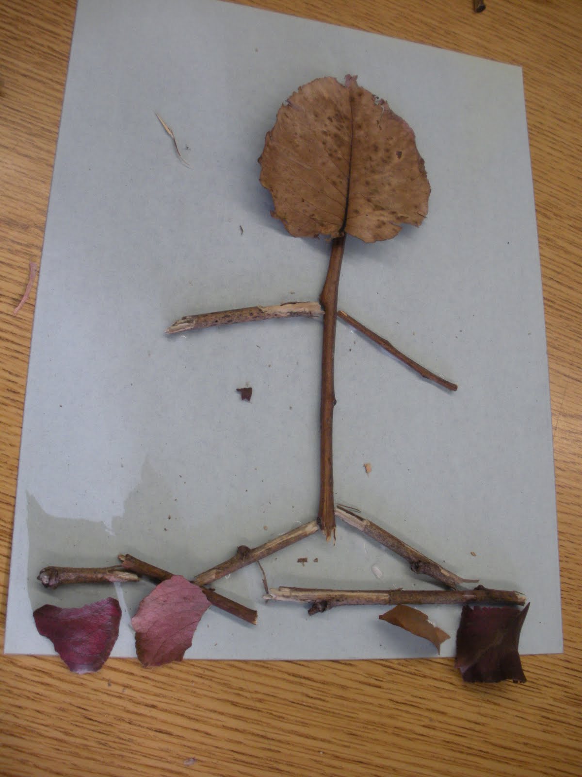 New York Moments: Leaf People Art