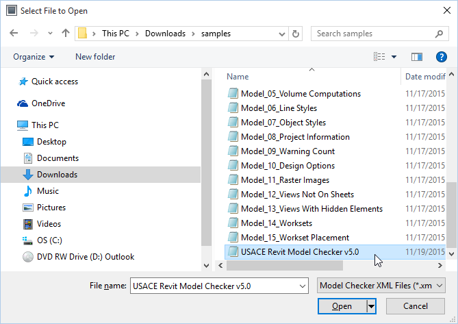 Revit Add-Ons: Product Review – Autodesk Model Checker and Model ...
