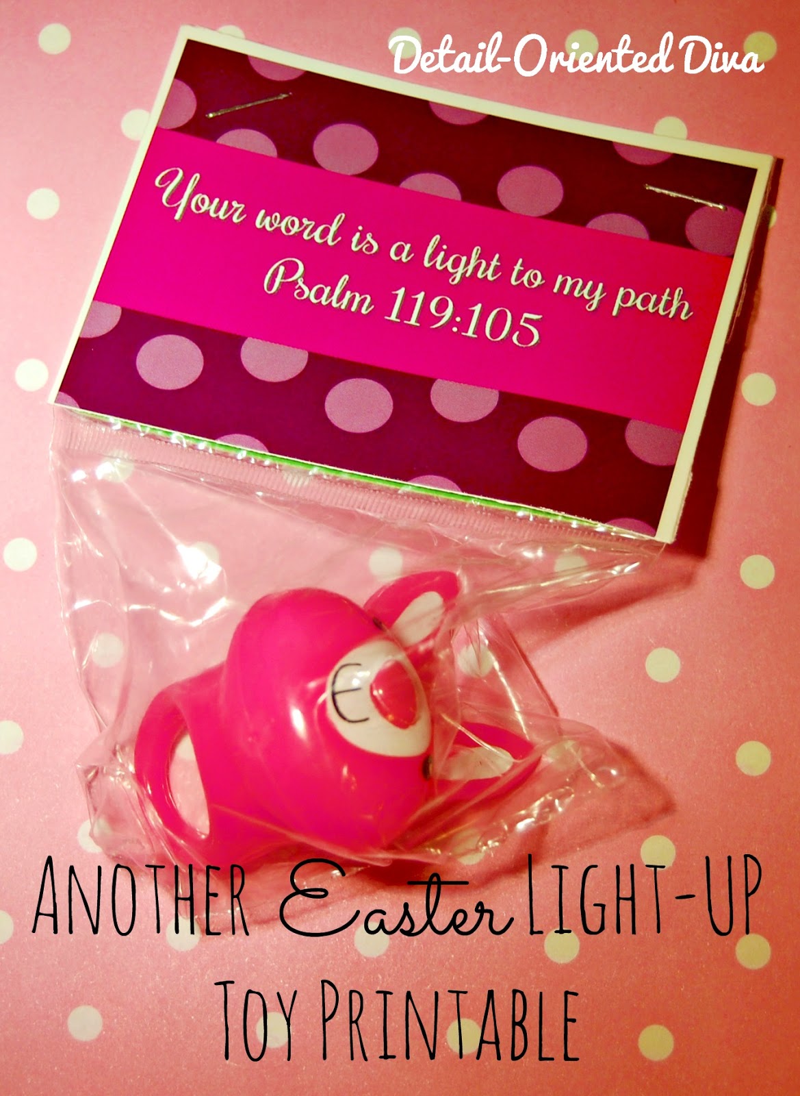 Christ-Centered Easter Basket: { Your Word Is A Light To My Path }