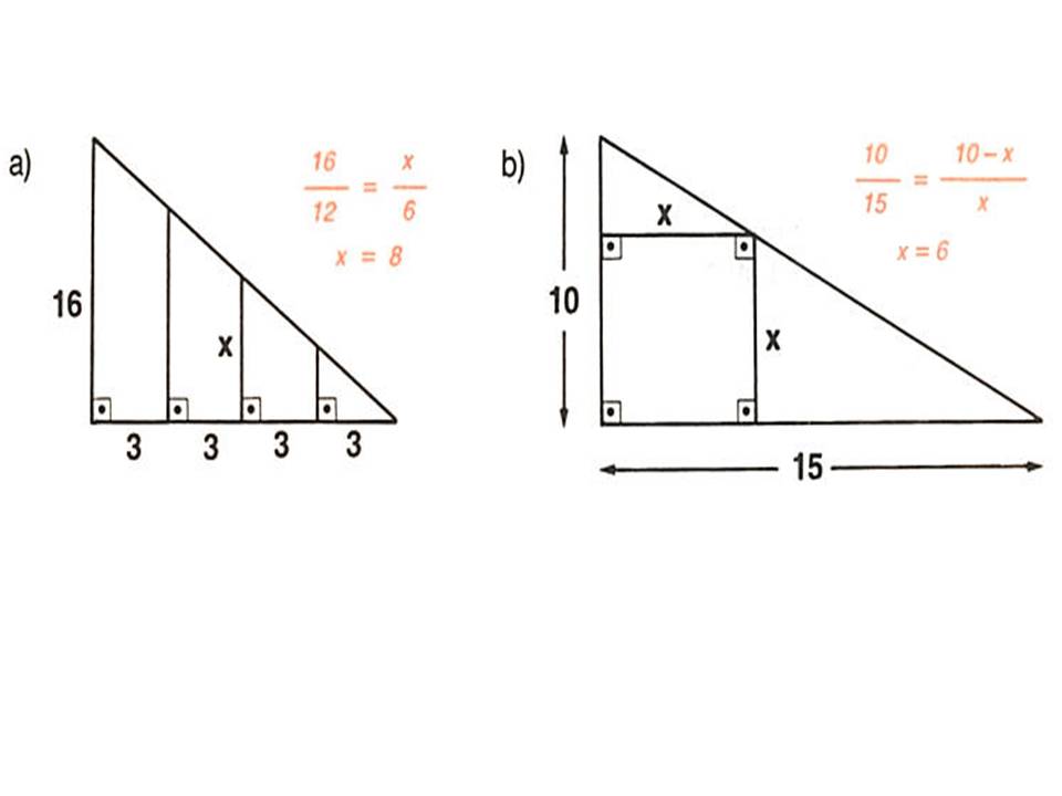 Doutor Matemático: Semelhança de triângulos: exercícios resolvidos e teoria