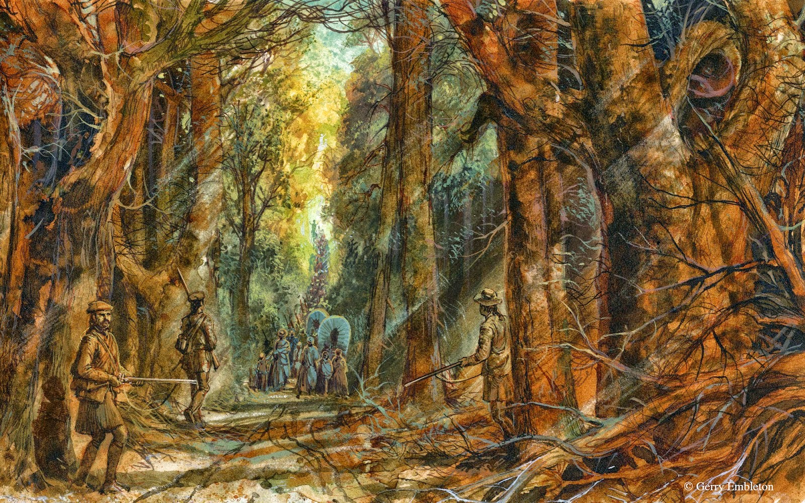 A Woodsrunner's Diary: A Gerry Embleton Image.