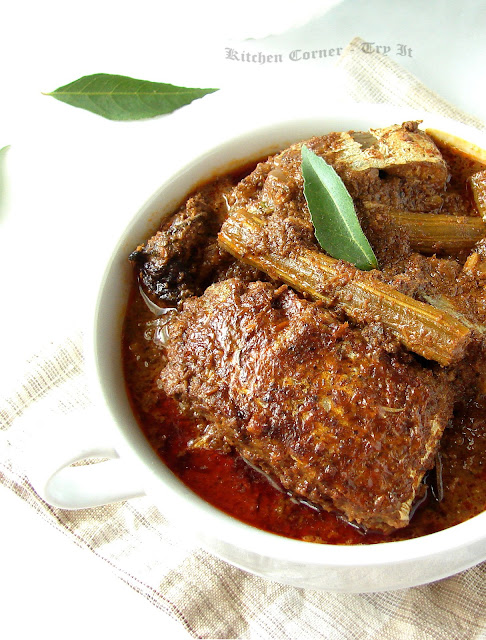 Nadan Vaala Meen Curry/BeltFish Curry