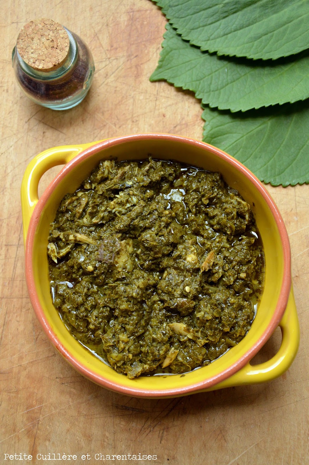 Petite Cuillère et Charentaises: Pondu du Congo {Ragoût de feuilles de ...