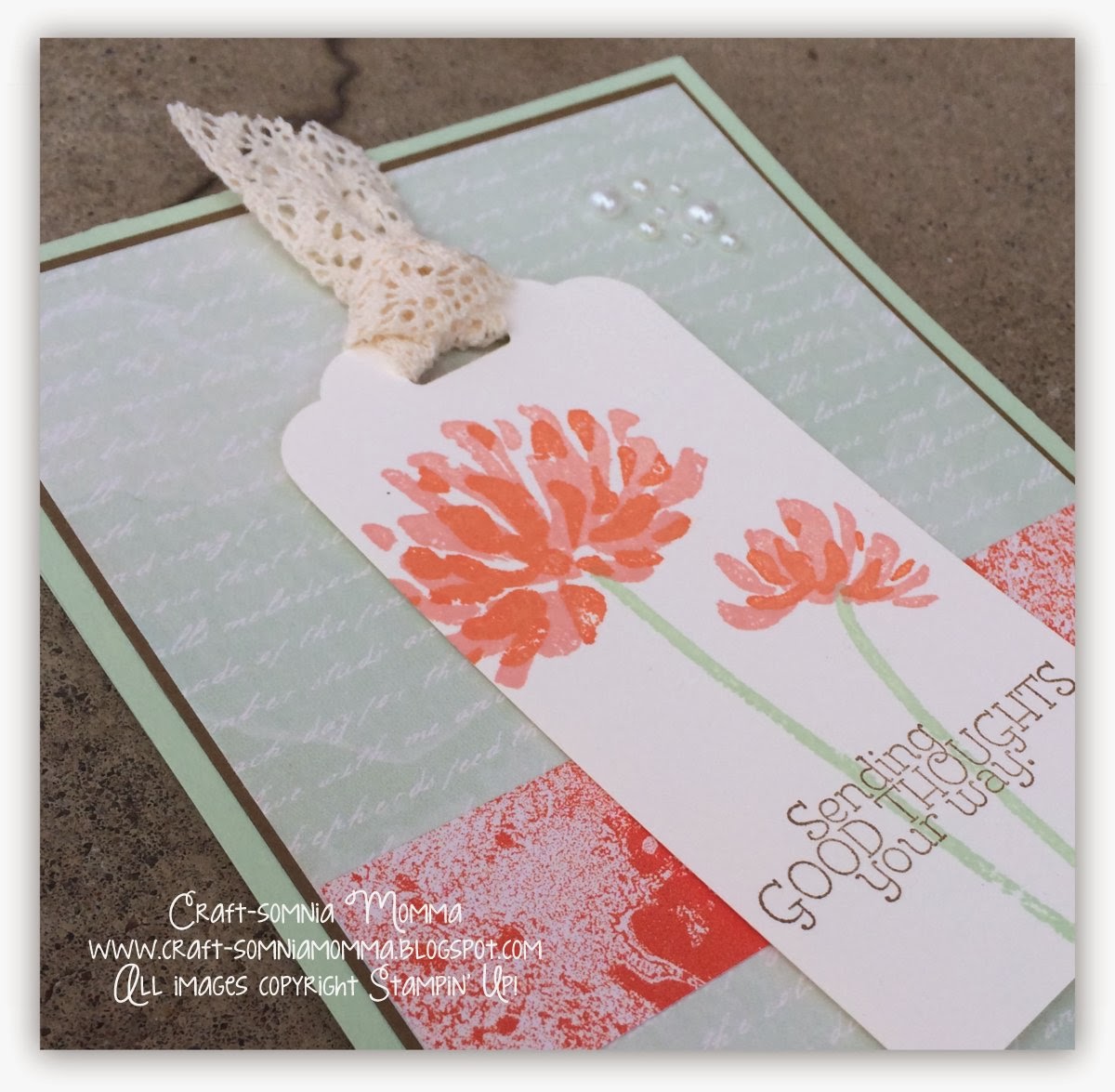 Craft-somnia Momma: Sending Good Thoughts