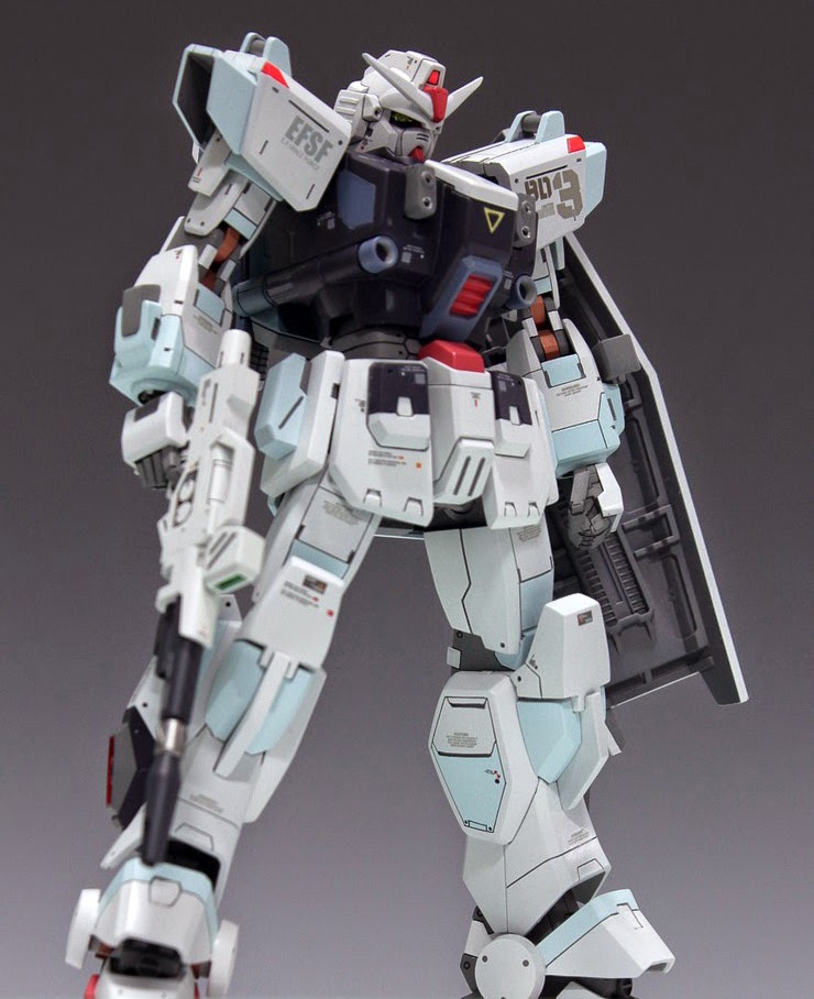 GUNDAM GUY: 1/144 RX-79BD-3 Gundam Blue Destiny Unit 3 - Customized Build