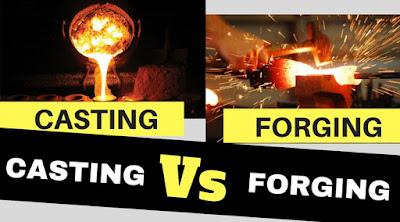 Mechanical Minds: DIFFERENCE BETWEEN FORGING AND CASTING EXPLAINED