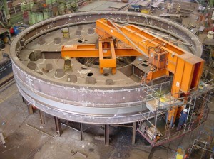Next Generation: Construction of a cantilevered bow turret for FPSO
