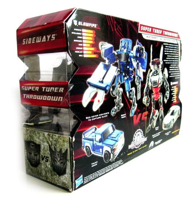 Robot Art: Transformers~Special Set~Super Tuner ThrowDown (BlowPipe ...