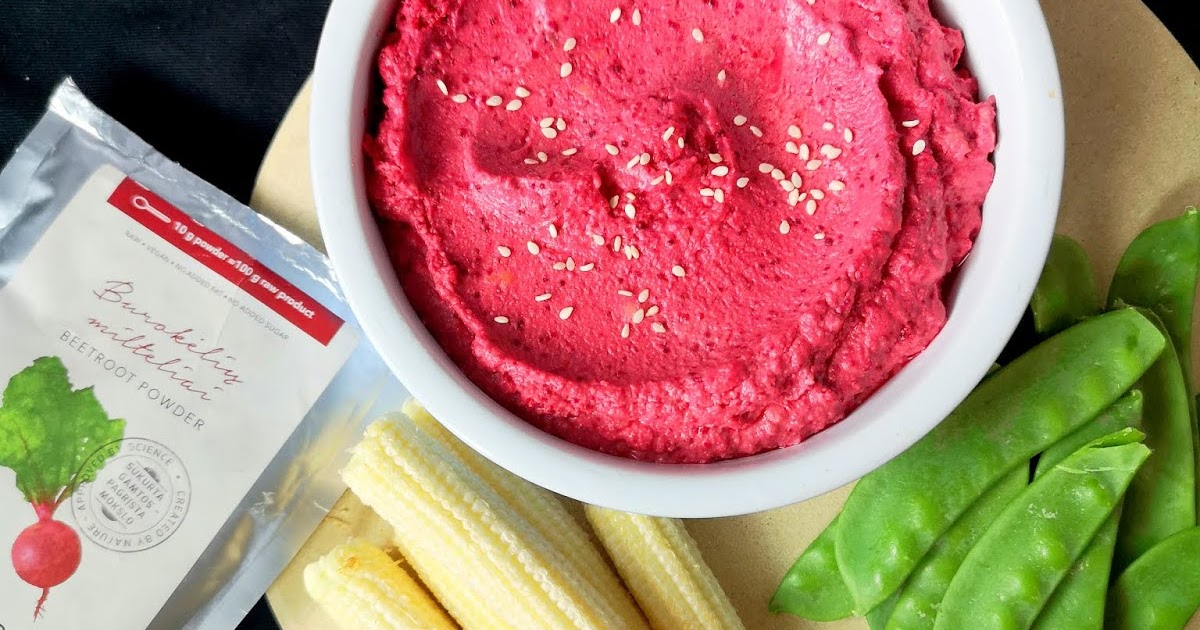 Samčio užrašai: Rožinis burokėlių humusas