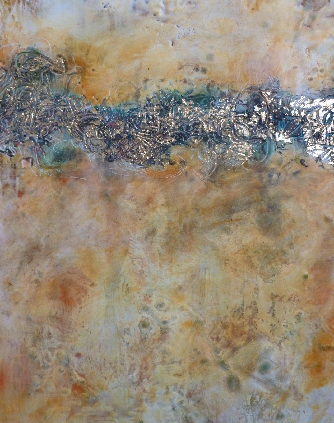 60 Years of Making Art: encaustic on paper