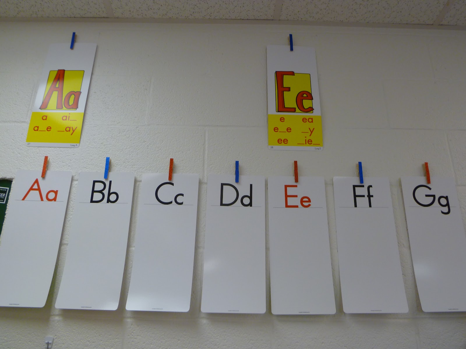 Krazy Fun Teaching With Mrs. Kacz!: Clothespins and New Classroom Decor!