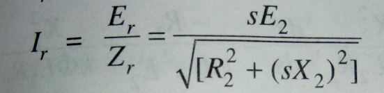 Torque equation and torque-slip characteristics of 3-phase induction motor.