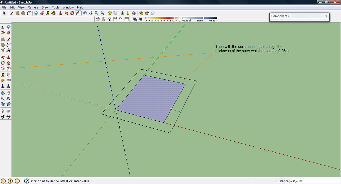 Sketchup Tutorials for Architectural Design: CALCULATE AREA OF BUILDING