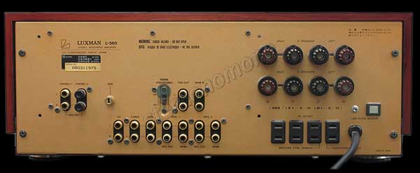 stereonomono - audio Hi Fi Compendium - 14 years on-line: Luxman L-560 ...