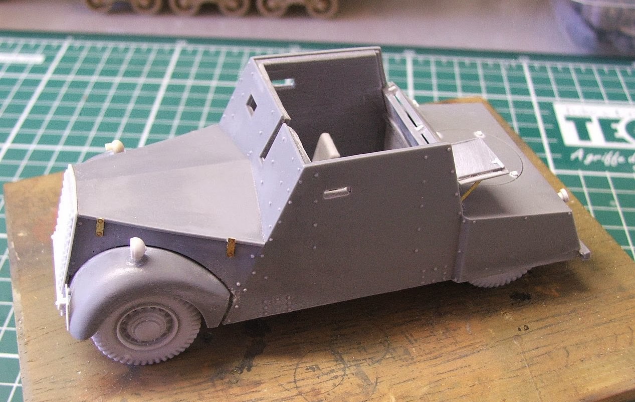 Panzerserra Bunker- Military Scale Models in 1/35 scale: Beaverette Mk ...